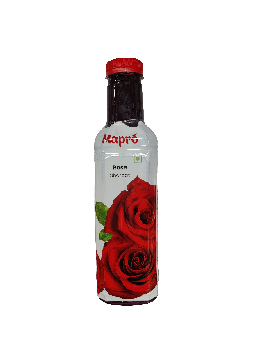 MAPRO - ROSE SHARBAT - 750ML by at apniroots Indian Grocery Store Online – apniroots Grocery