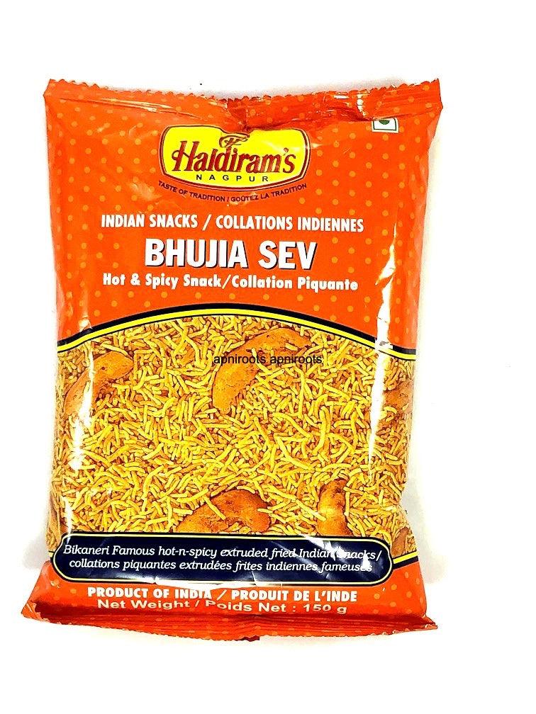HALDIRAM BHUJIA SEV 150G by at apniroots Indian Grocery Store Online – apniroots Grocery