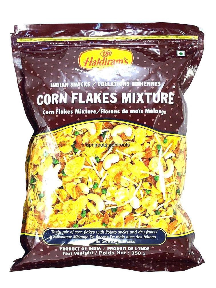 HALDIRAMS - CORN FLAKES MIX - 350GM by at apniroots Indian Grocery Store Online – apniroots Grocery