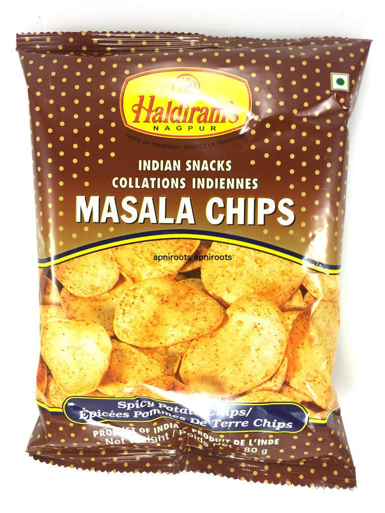 Haldiram - Masala Chips - 80gm by at apniroots Indian Grocery Store Online – apniroots Grocery