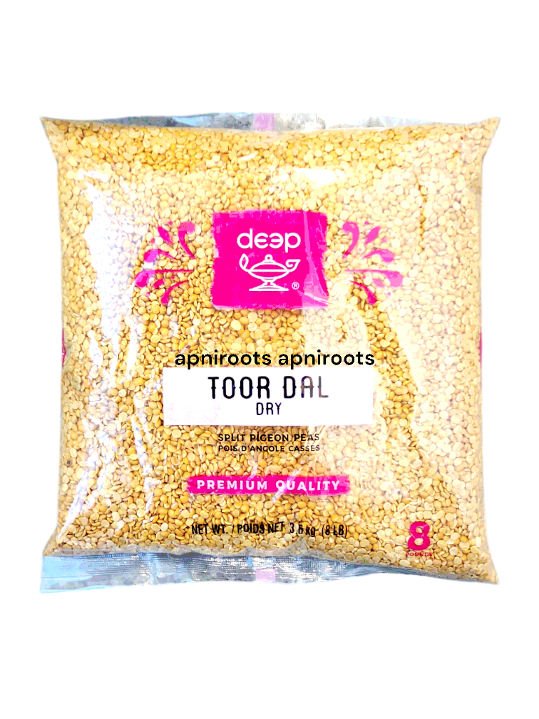 DEEP TOOR DAL 8LB by at apniroots Indian Grocery Store Online ...