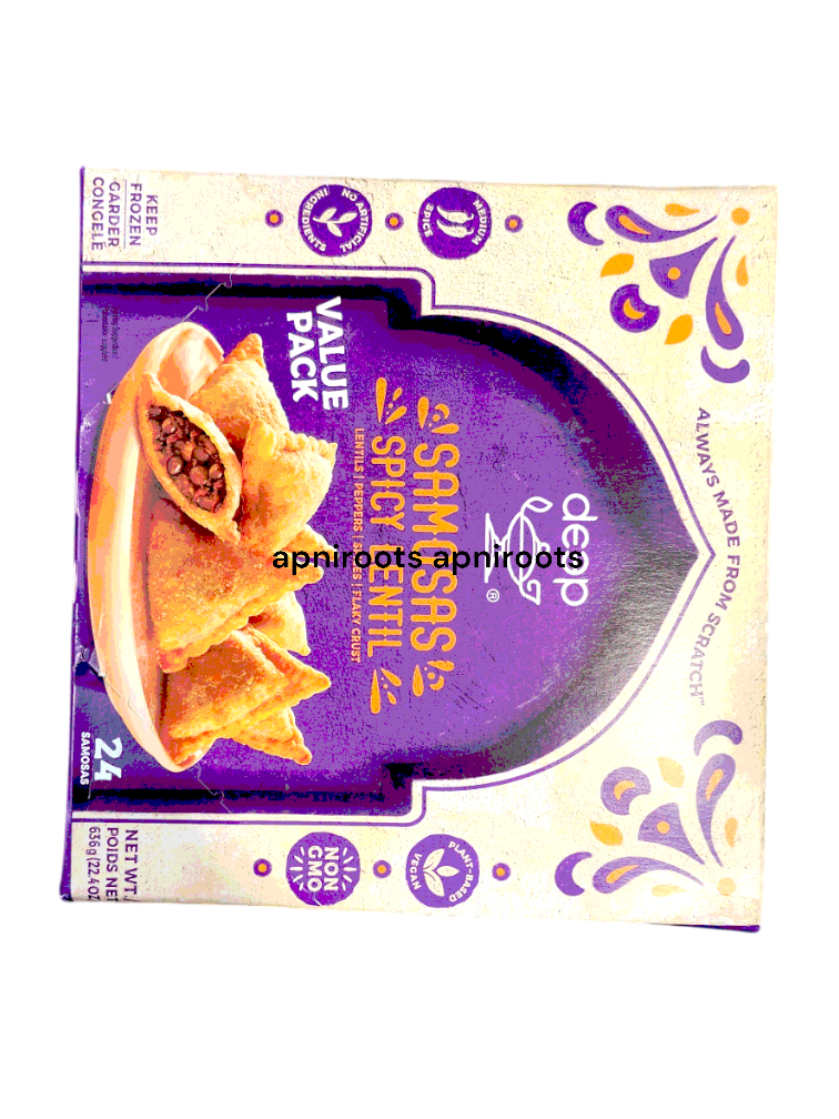DEEP SAMOSA SPICY LENTIL 24PC by at apniroots Indian Grocery Store ...