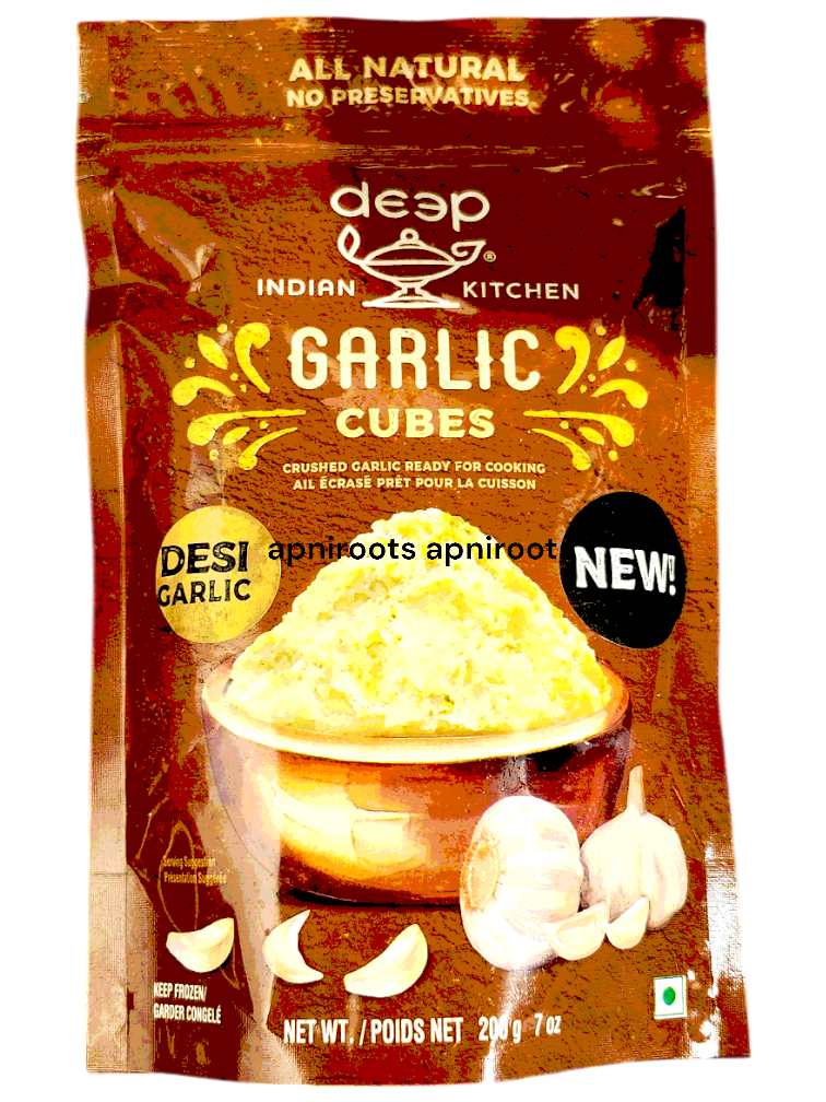 DEEP GARLIC CUBES 200GM by at apniroots Indian Grocery Store Online ...