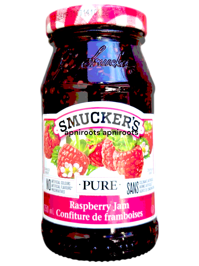 SMUCKERS - RASPBERRY JAM - 250ML by at apniroots Indian Grocery Store ...
