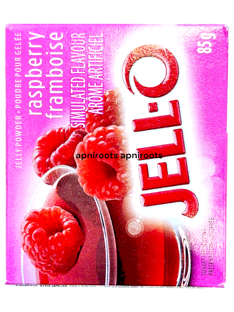 JELLO - RASPBERRY - 85GM by at apniroots Indian Grocery Store Online ...