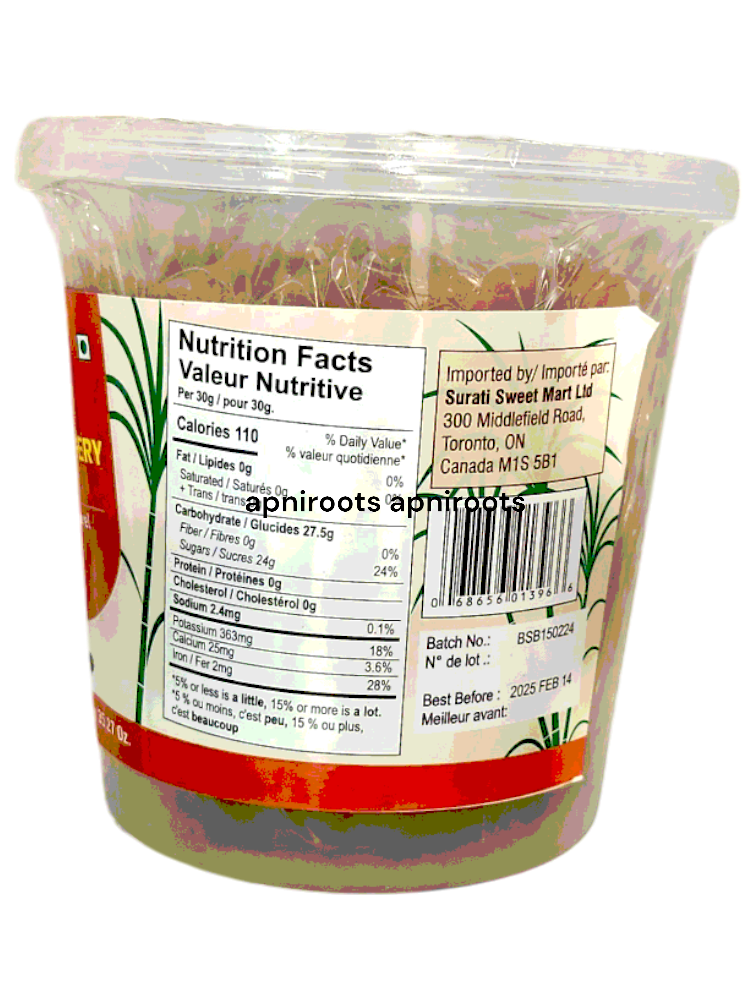 SURATI - KOLHAPURI JAGGERY - 1KG by at apniroots Indian Grocery Store ...