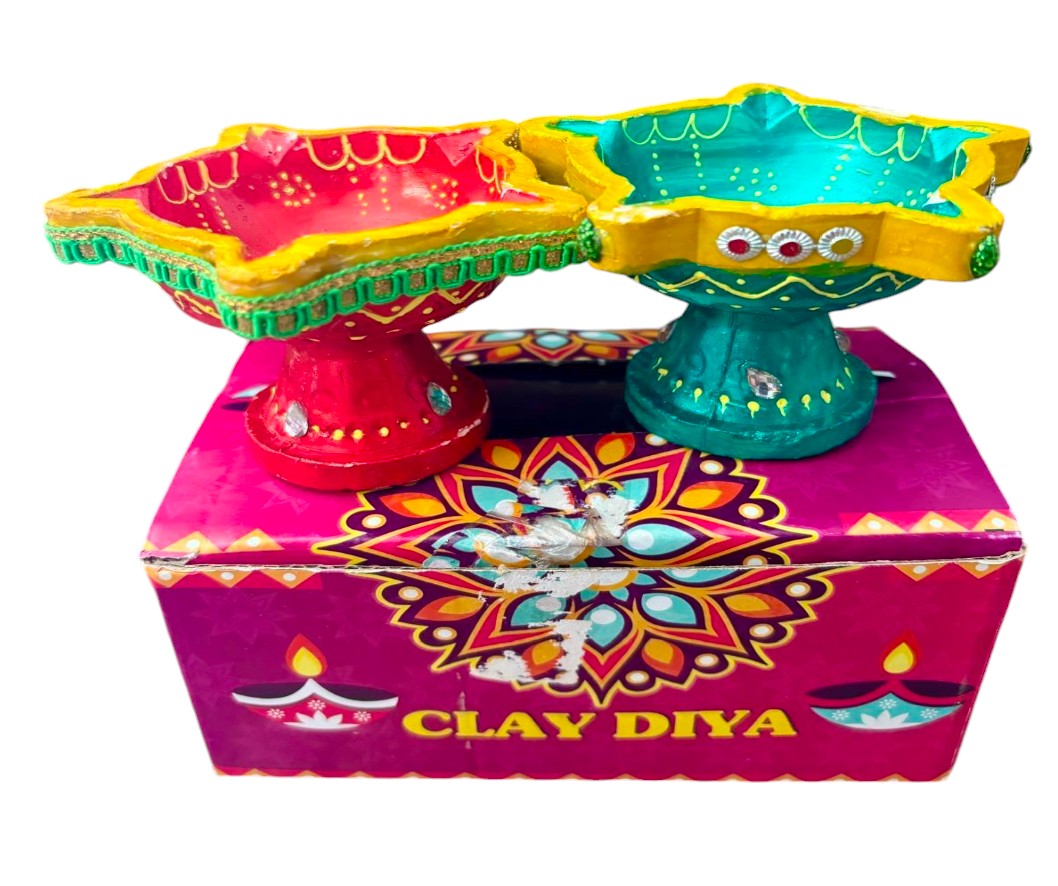 2 pc Stand Diya by at apniroots Indian Grocery Store Online – apniroots ...