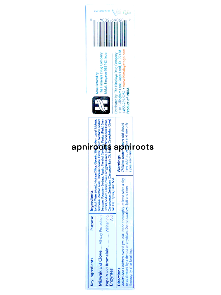 HIMALAYA BRIGHT TOOTHPASTE 175 by at apniroots Indian Grocery Store ...