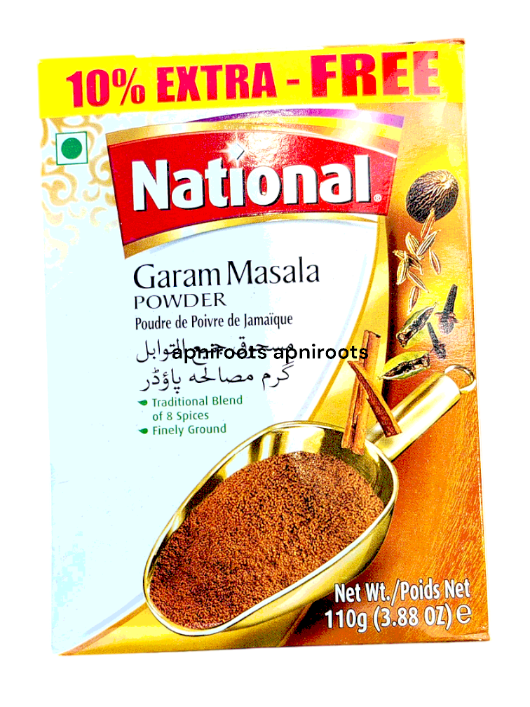 NATIONAL - GARAM MASALA - 110GM by at apniroots Indian Grocery Store ...