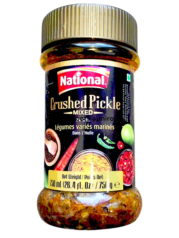NATIONAL - CRUSHED PICKLE - 750GM by at apniroots Indian Grocery Store ...