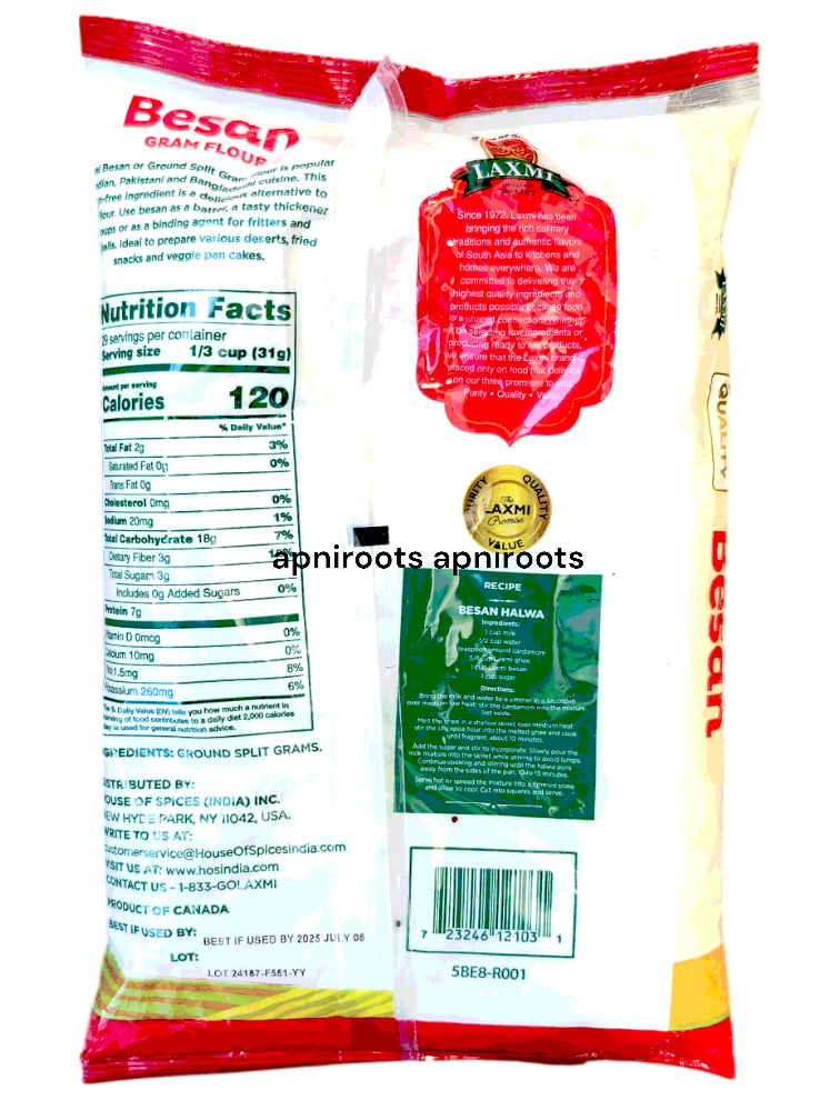 LAXMI - BESAN - 2LB by at apniroots Indian Grocery Store Online ...