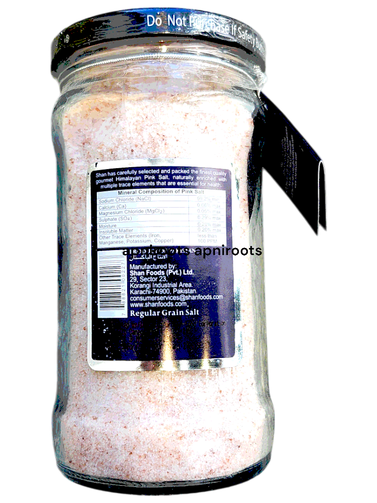SHAN - HIMALAYAN PINK SALT - 340GM by at apniroots Indian Grocery Store ...