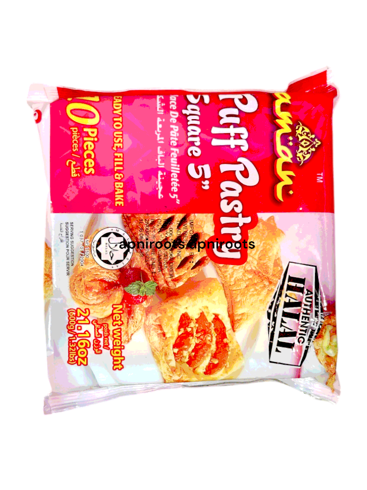 AMAN - PUFF PASTRY -10 PIECES by at apniroots Indian Grocery Store ...