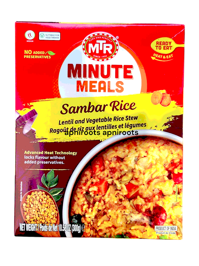MTR SAMBAR RICE 300GM by at apniroots Indian Grocery Store Online ...