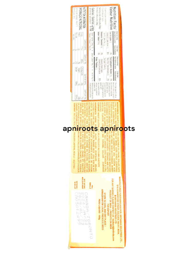 NUTRICHOICE-OATS-ORANGE-450G by at apniroots Indian Grocery Store ...
