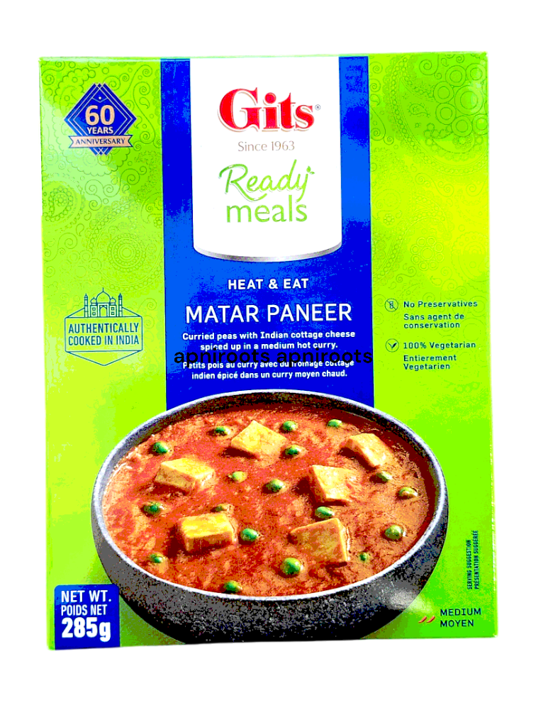 GITS MATAR PANEER RTE 285G by at apniroots Indian Grocery Store Online ...