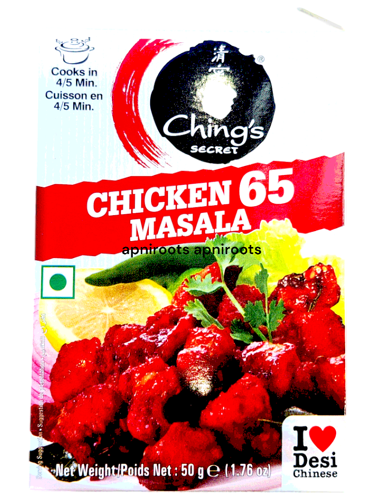 CHINGS - CHICHEN 65 MASALA - 50GM by at apniroots Indian Grocery Store ...
