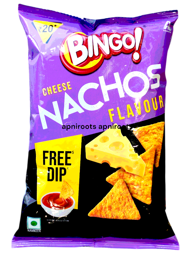 BINGO - CHEESE NACHOS - 66GM by at apniroots Indian Grocery Store ...