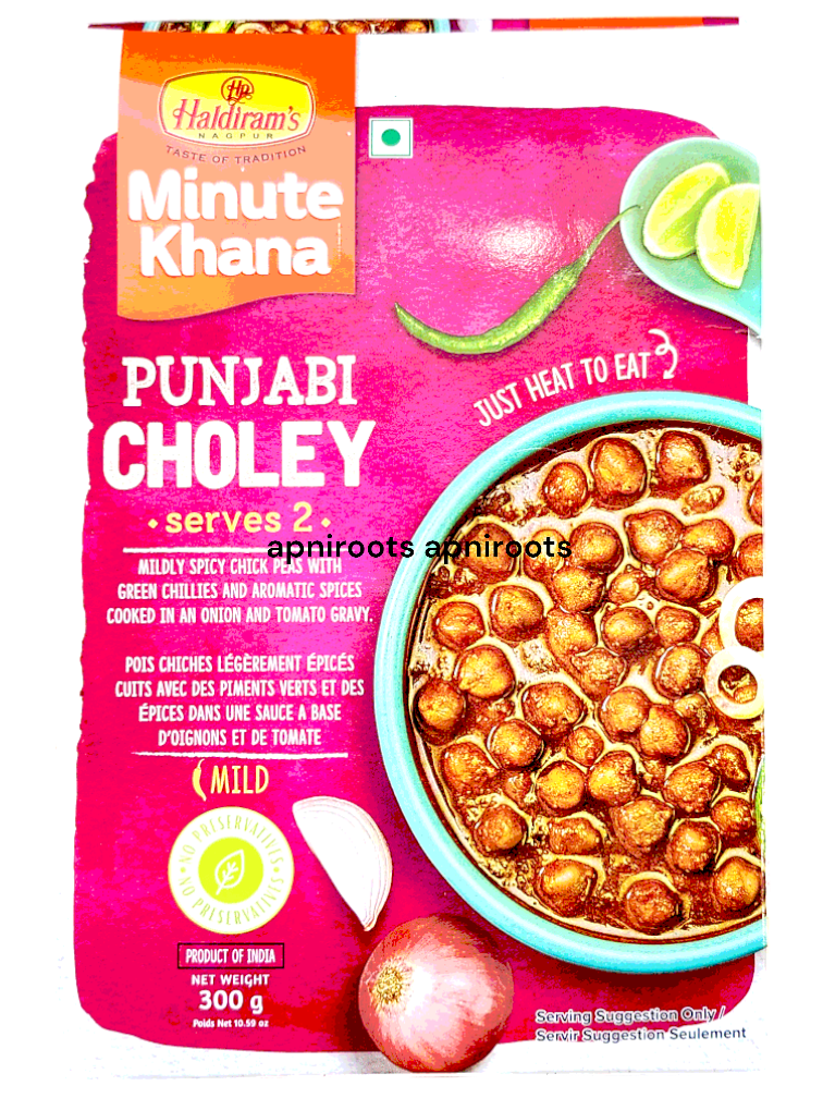 HALDIRAM PUNJABI CHOLEY 300G by at apniroots Indian Grocery Store ...