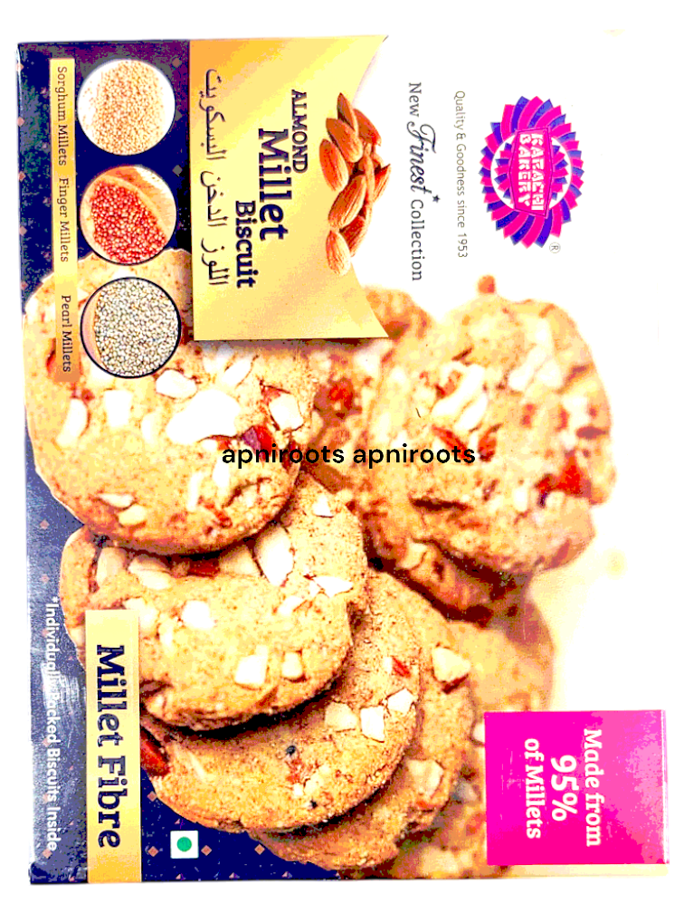 KCB - ALMND MILLET BISCUITS - 300GM by at apniroots Indian Grocery ...