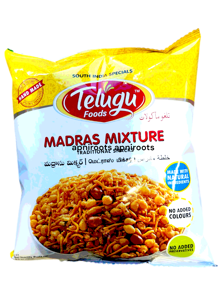 TELUGU - MADRAS MIXTURE - 130GM by at apniroots Indian Grocery Store ...