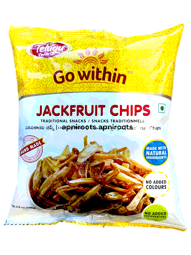 TELUGU JACKFRUIT CHIPS 130GM by at apniroots Indian Grocery Store ...