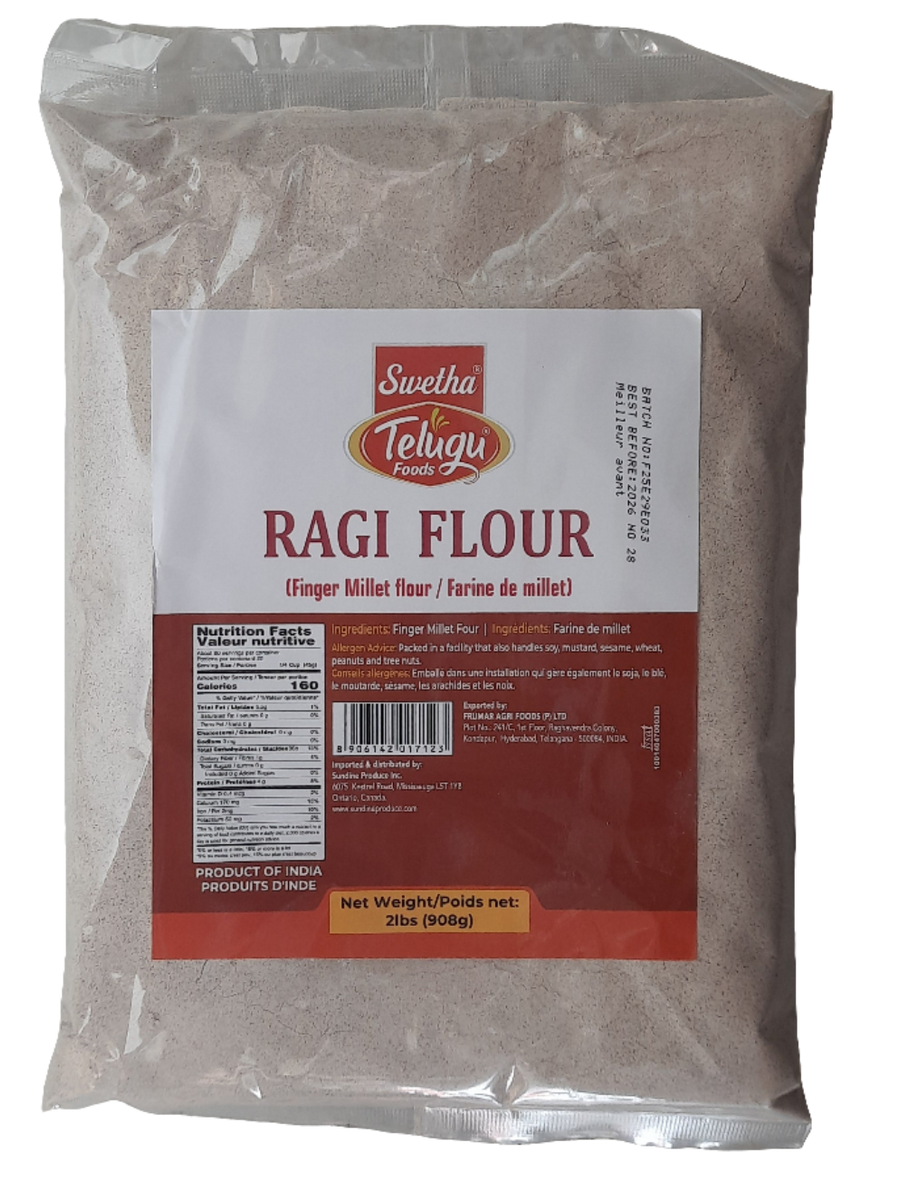 TELUGU - RAGI FLOUR -908GM by at apniroots Indian Grocery Store Online ...