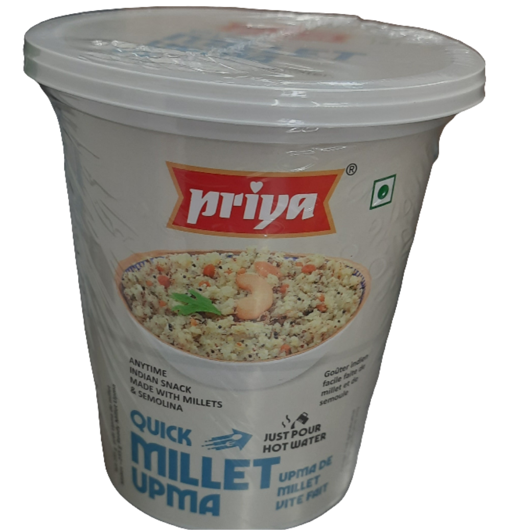 PRIYA - QUICK MILLET UPMA - 80GM by at apniroots Indian Grocery Store ...