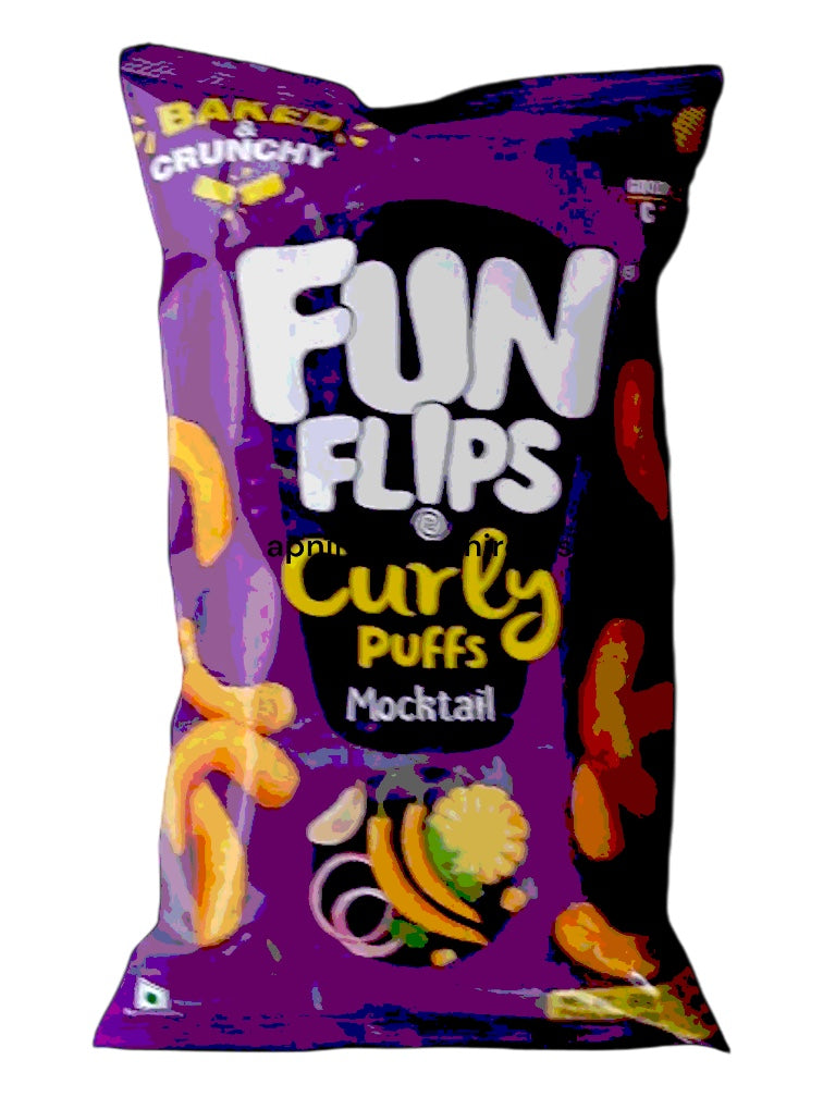 FUN FLIPS - CURLY PUFFS MOCKTAIL - 60GM by at apniroots Indian Grocery ...