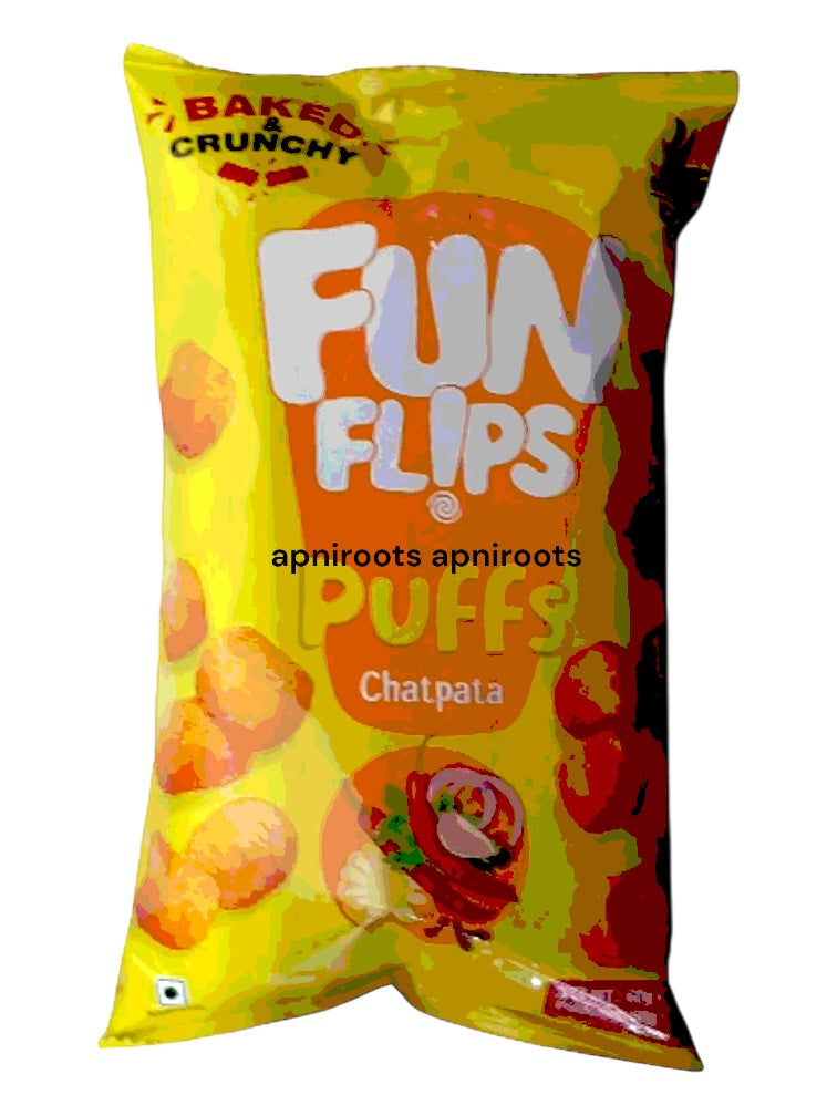 FUN FLIPS - PUFFS CHATPATA - 60GM by at apniroots Indian Grocery Store ...