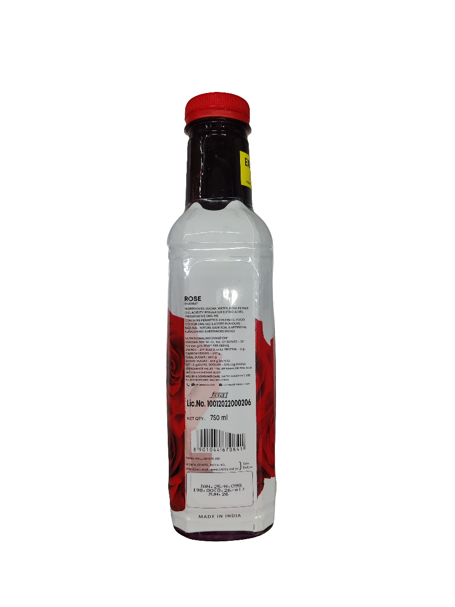 MAPRO - ROSE SHARBAT - 750ML by at apniroots Indian Grocery Store ...