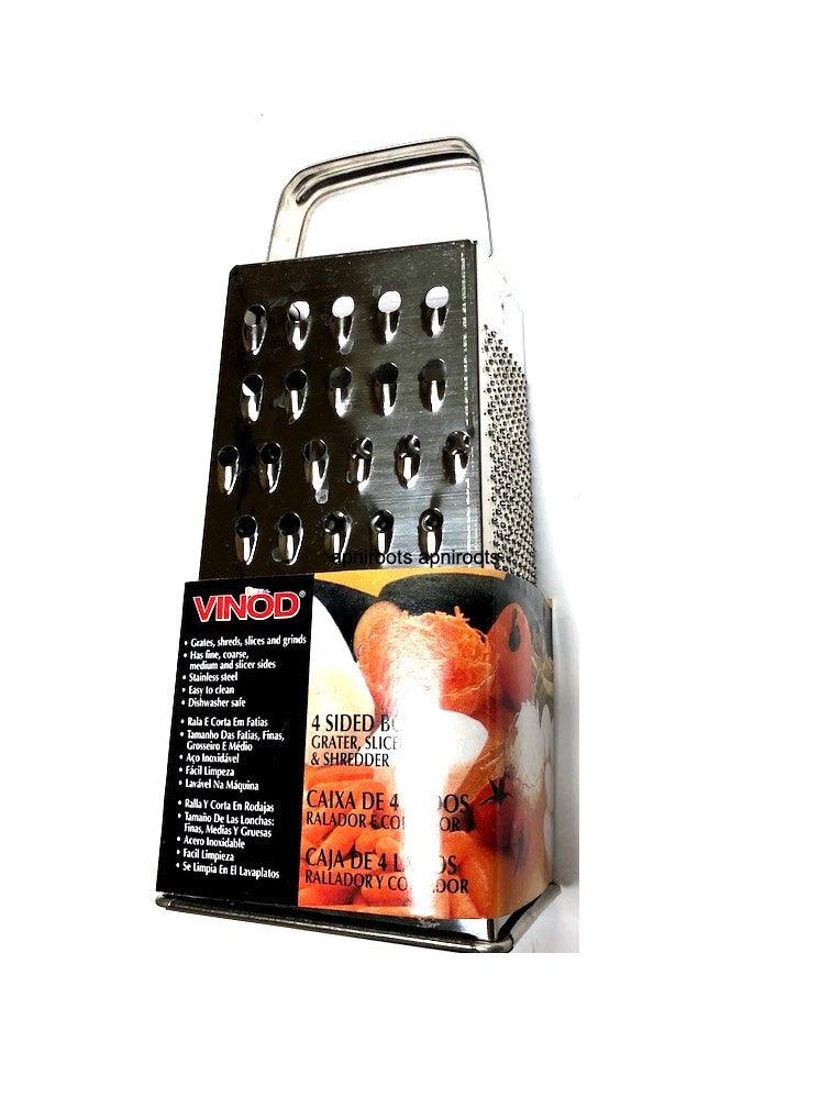 4 Sided Grater w-wrap by at apniroots Indian Grocery Store Online ...
