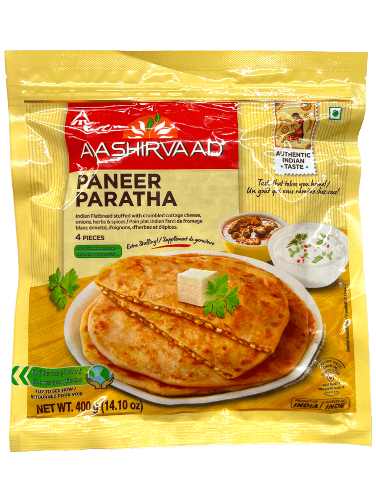 AASHIRVAAD PANEER PARATHA 400G by at apniroots Indian Grocery Store ...