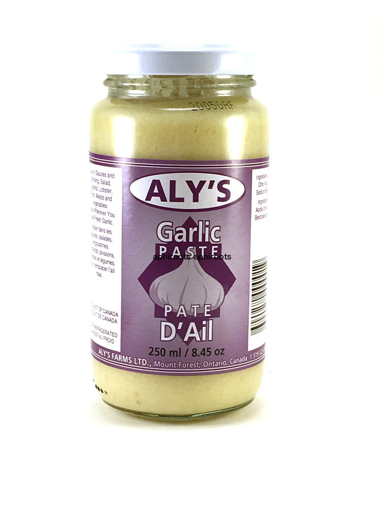 ALYS - GARLIC PASTE - 250ML by at apniroots Indian Grocery Store Online ...