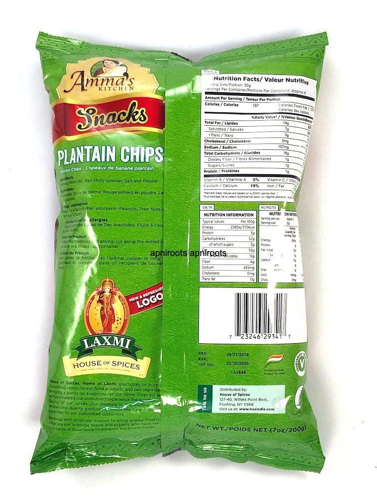 AMMA PLANTAIN CHIPS 200G by at apniroots Indian Grocery Store Online ...