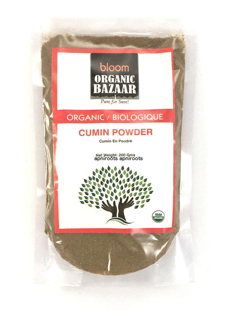 BLOOM ORGANIC BAZAAR - CUMIN POWDER - 200GM by at apniroots Indian ...