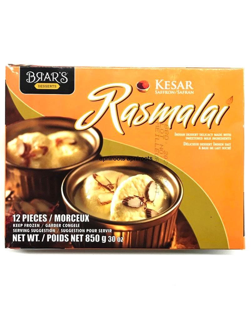 BRAR KESAR RASMALAI 12PCS by at apniroots Indian Grocery Store Online ...