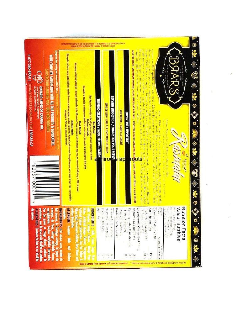 BRAR MANGO RASMALAI 12PCS by at apniroots Indian Grocery Store Online ...