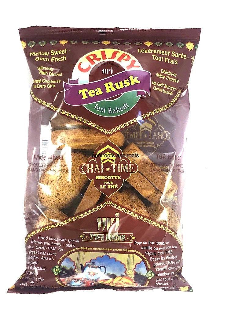CRISPY W.W TEA RUSK 200GM by at apniroots Indian Grocery Store Online ...