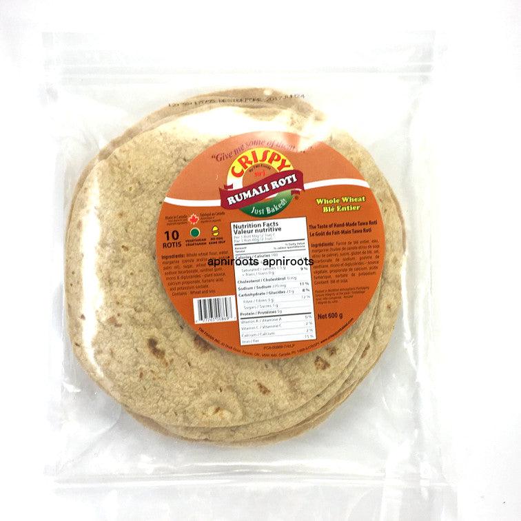 CRISPY - WHOLE WHEAT RUMALI ROTIS - 600GM 15 by at apniroots Indian ...