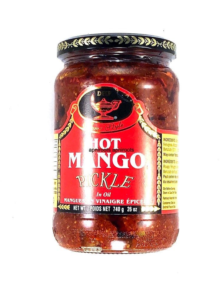 DEEP - MHOT MANGO PICKLE - 720GM by at apniroots Indian Grocery Store ...