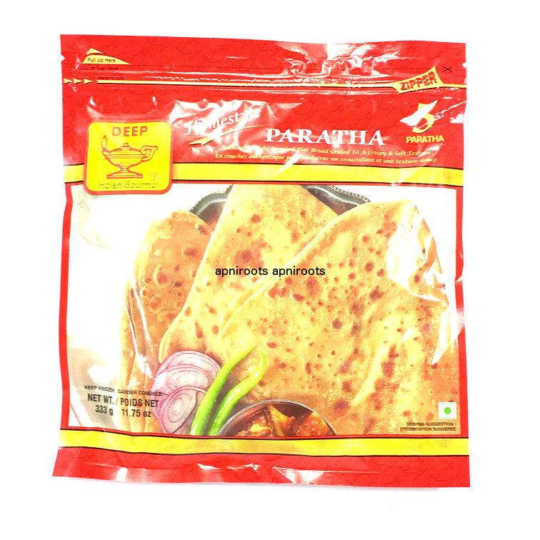 DEEP - PLAIN PARATHAS - 333GM 5 by at apniroots Indian Grocery Store ...