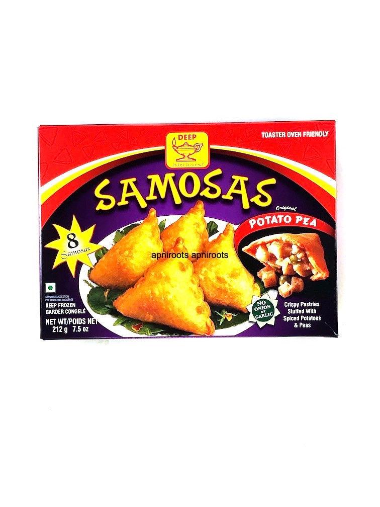 DEEP POTATO PEA SAMOSA 8pcs by at apniroots Indian Grocery Store Online ...