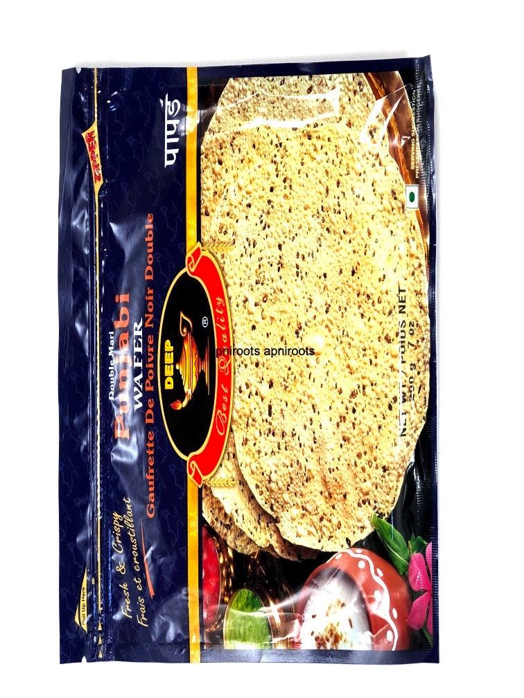 DEEP PUNJABI WAFER PAPAD by at apniroots Indian Grocery Store Online ...