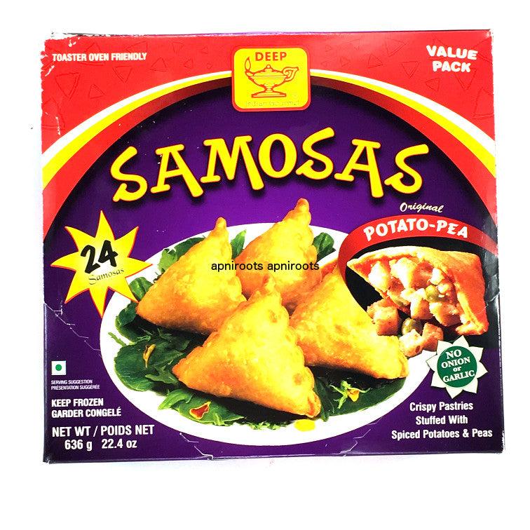 Deep - Samosas Potato-Pea - 636gm 24 by at apniroots Indian Grocery ...