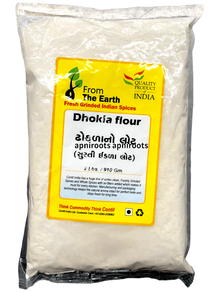 CONTIL FROM THE EARTH - DHOKLA FLOUR - 2LBS by at apniroots Indian ...