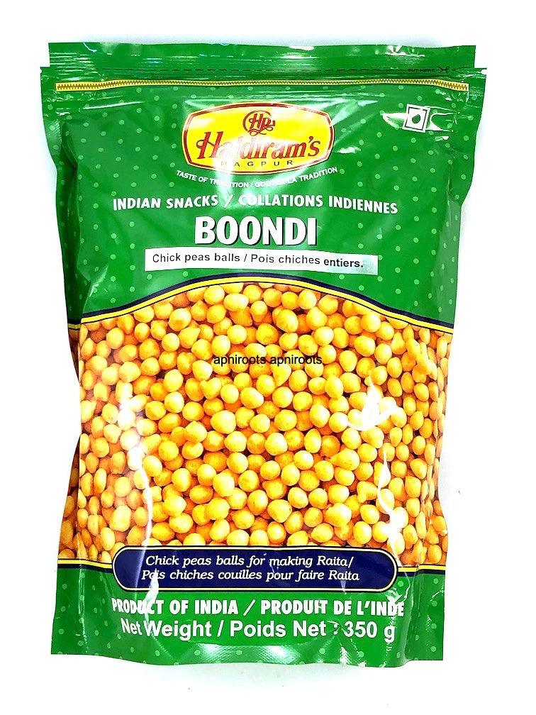 HALDIRAM BOONDI 350G by at apniroots Indian Grocery Store Online – apniroots Grocery