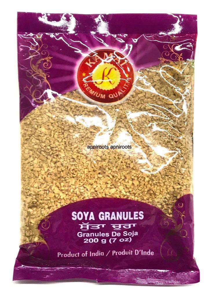 KAMAL SOYA GRANULES 200G by at apniroots Indian Grocery Store Online ...