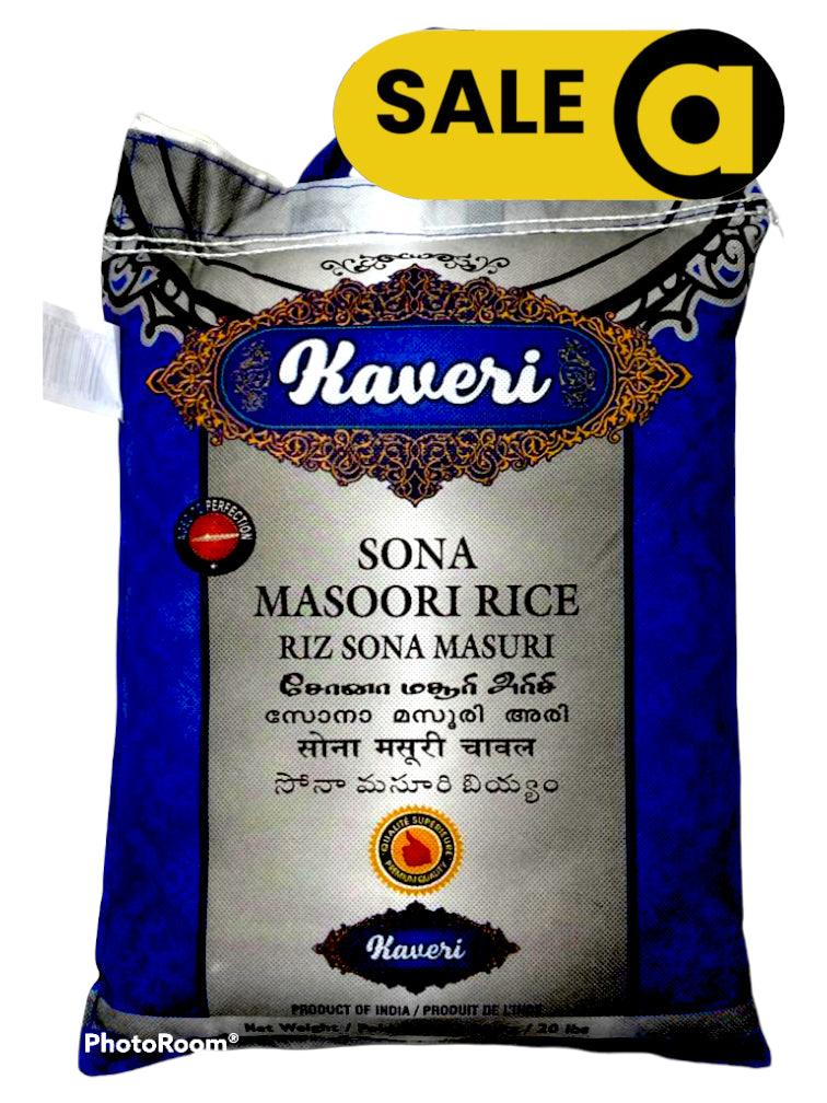 Kaveri - Sona Masoori Rice - 20lb by at apniroots Indian Grocery Store ...
