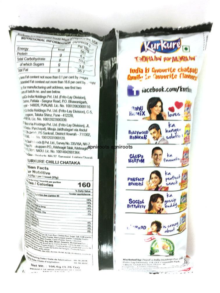Kurkure - Chilli Chatka - 106gm by at apniroots Indian Grocery Store ...